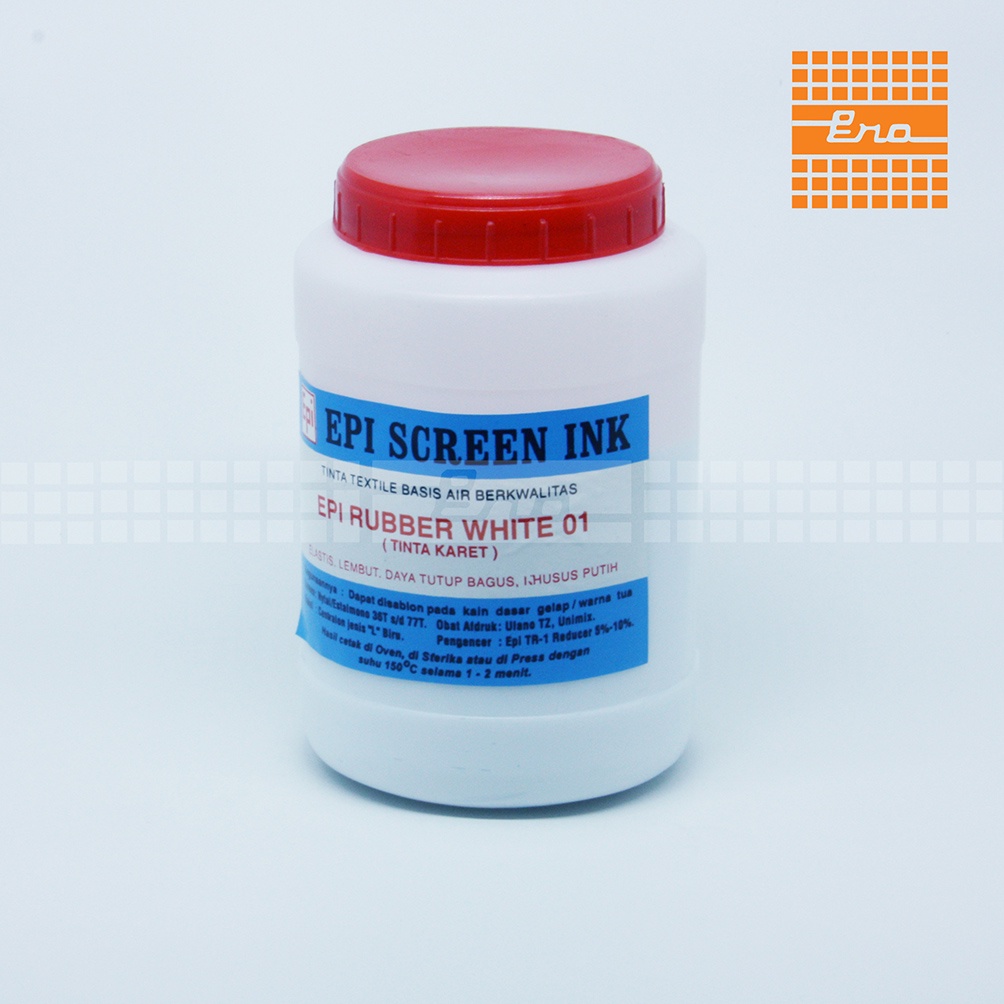Jual TINTA SABLON RUBBER WHITE | TINTA SABLON KAOS | EPI RUBBER WHITE ...