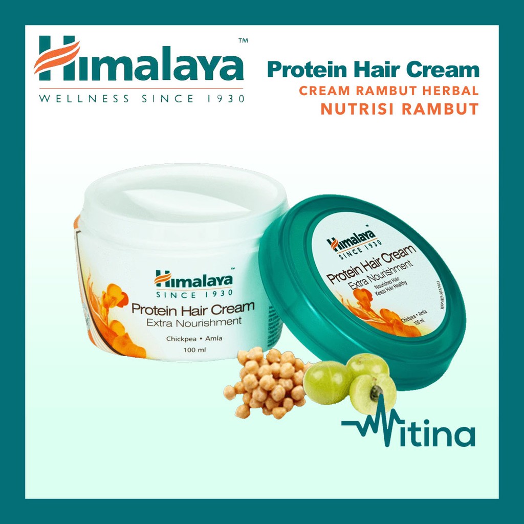 Jual HIMALAYA PROTEIN HAIR CREAM HERBAL ALAMI NUTRISI RAMBUT SEHAT ...