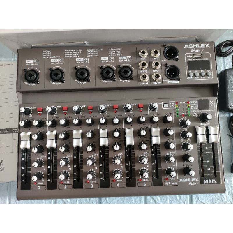 Jual Mixer Audio Ashley Better7 Better 7 Better-7 Original 7 Chanel USB ...