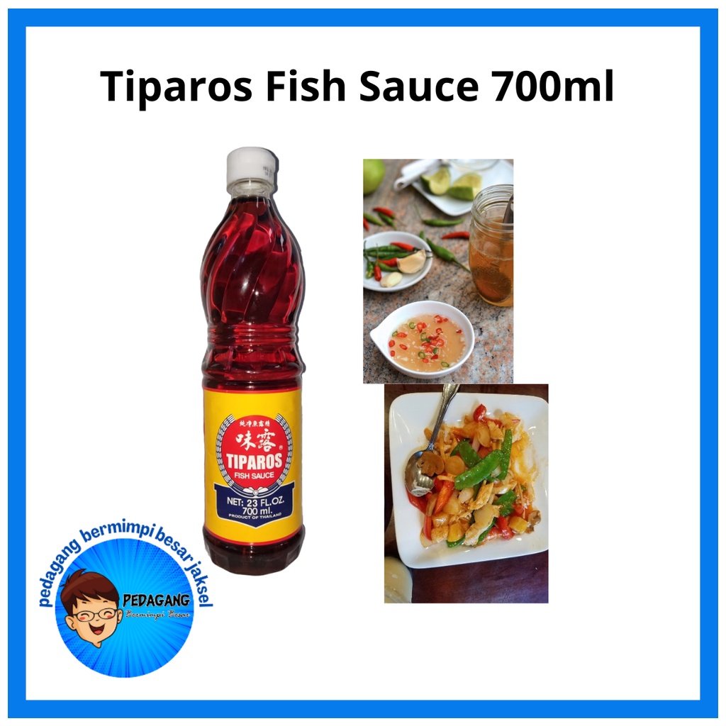 Jual Tiparos Fish Sauce 700ml | Kecap Ikan | Fish Sauce | Shopee Indonesia