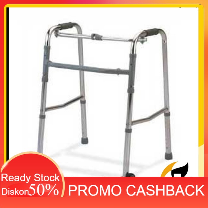 Jual Tongkat Jalan Walker Alat Bantu Jalan Orang Tua Tongkat Lansia ...
