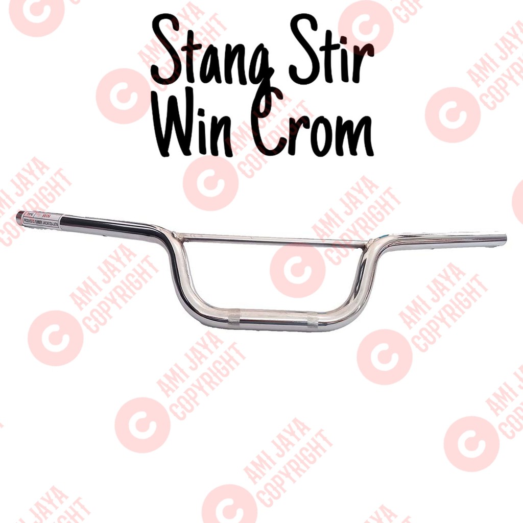Jual Stang Setang Motor Honda Win 100 Tinggi Standart Model Ori Crom ...