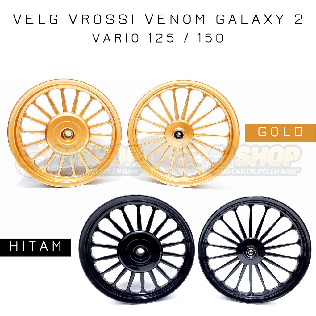 Jual Velg Rossi VRossi V Rossi Venom Galaxy 2 Model Daytona Honda Vario ...