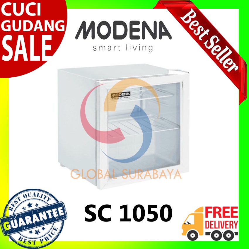 Jual MODENA Showcase Cooler - SC 1050 ( 50 liter) | Shopee Indonesia