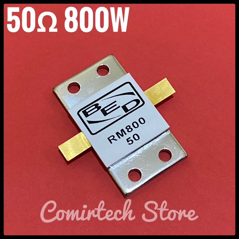 Jual RFlange 800W 50Ω RM800-50 RF Flange Resistor Dummyload 50 Ohm 800 ...