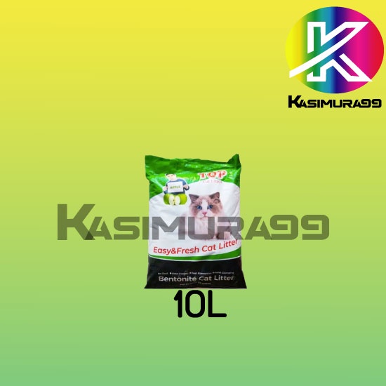 Jual PASIR KUCING GUMPAL DAN WANGI TOP 10L = 8KG (EKSPEDISI) | Shopee Indonesia