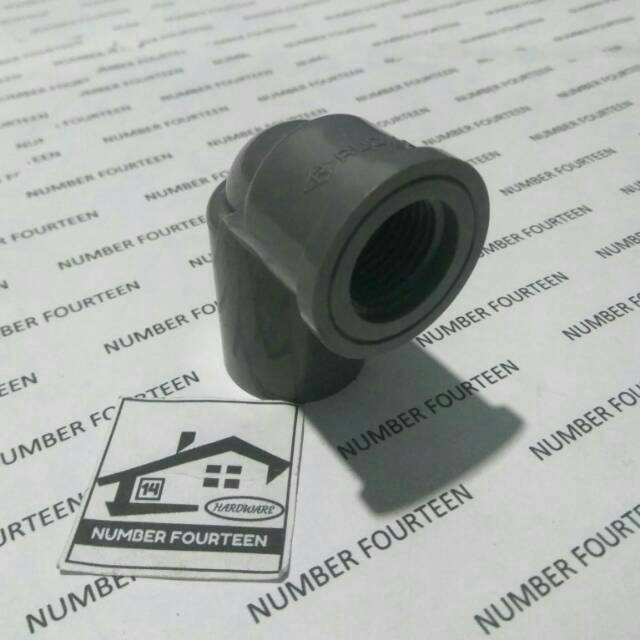 Jual Knee drat dalam full PVC 1/2 inch RUCIKA AW faucet keran | Shopee Indonesia