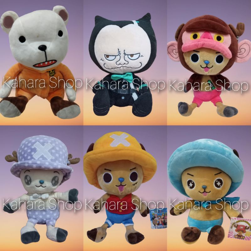 Jual Boneka One Piece Chopper Bepo Mr Tanaka Plush Doll ORI | Shopee ...