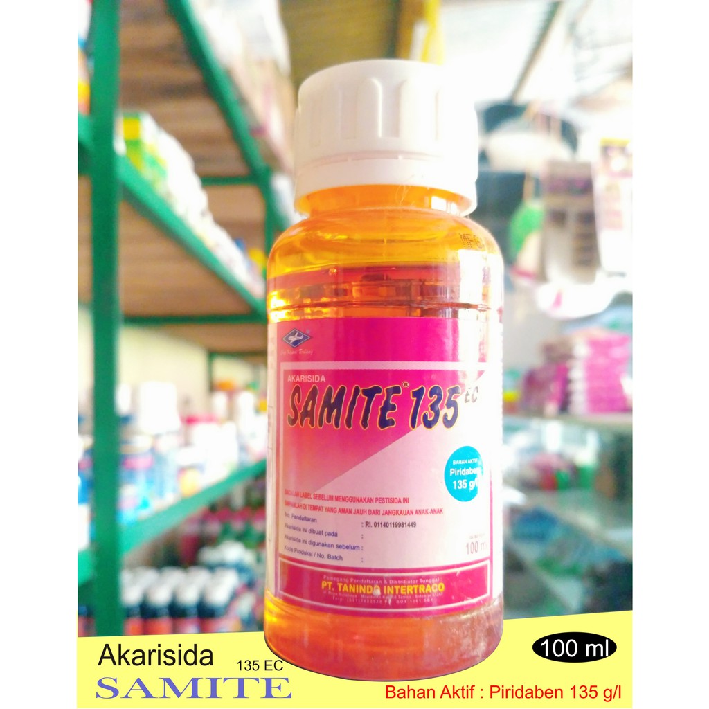Jual Akarisida SAMITE 135EC Bahan Aktif Piridaben 135 g/l | Shopee ...