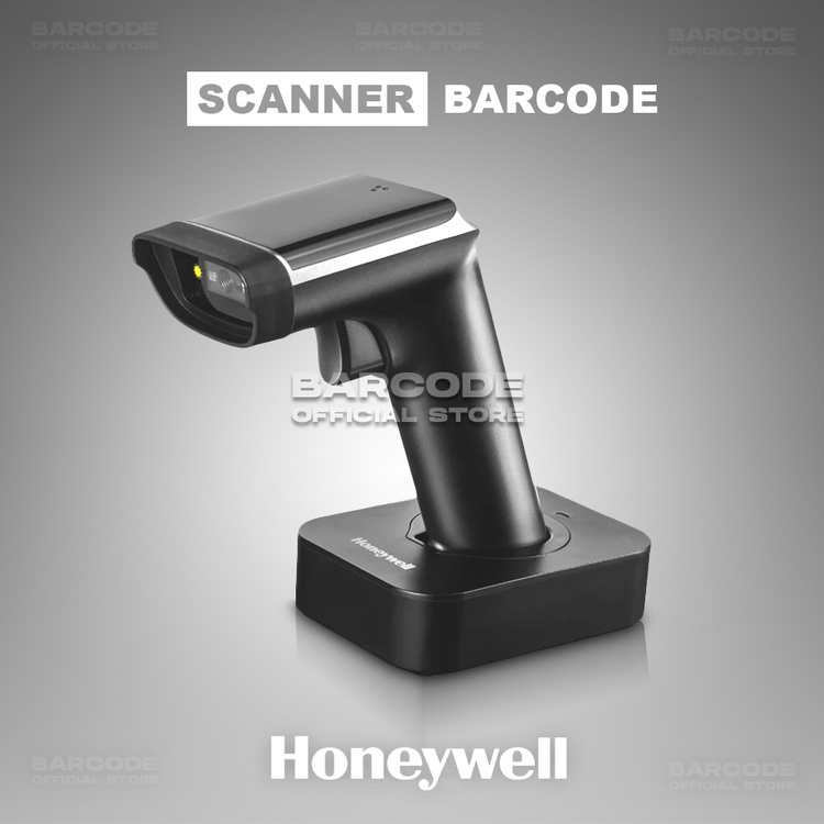 Jual Honeywell OH4503 1D 2D Scanner Barcode Wireless Cradle CCD Scan ...