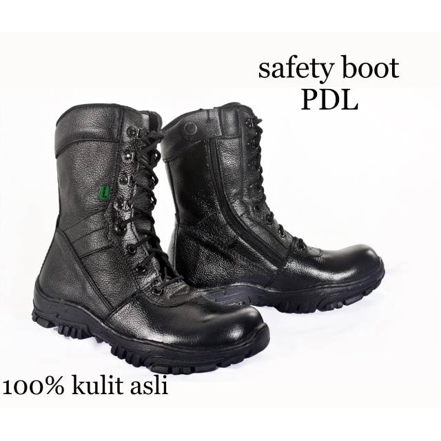 Jual Sepatu Kickers Safety Boots Pdl Sepatu boots Pdl Pria (Free Kaos ...