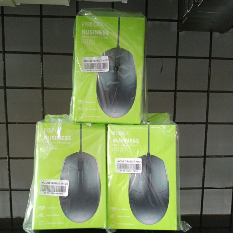 Jual MOUSE ROBOT WIRED MODEL M120 | Shopee Indonesia