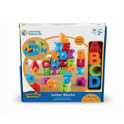 Jual Learning Resources Letter Blocks Mainan Belajar Mengenal Huruf ...