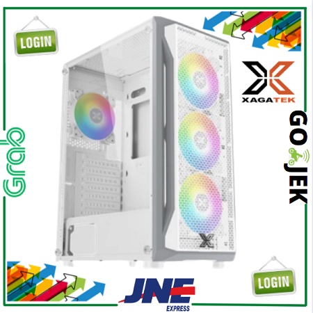 Jual XAGATEK GAMING X ARTIC 4FAN X20A Led Switch ARGB ATX TG XIGMATEK ...
