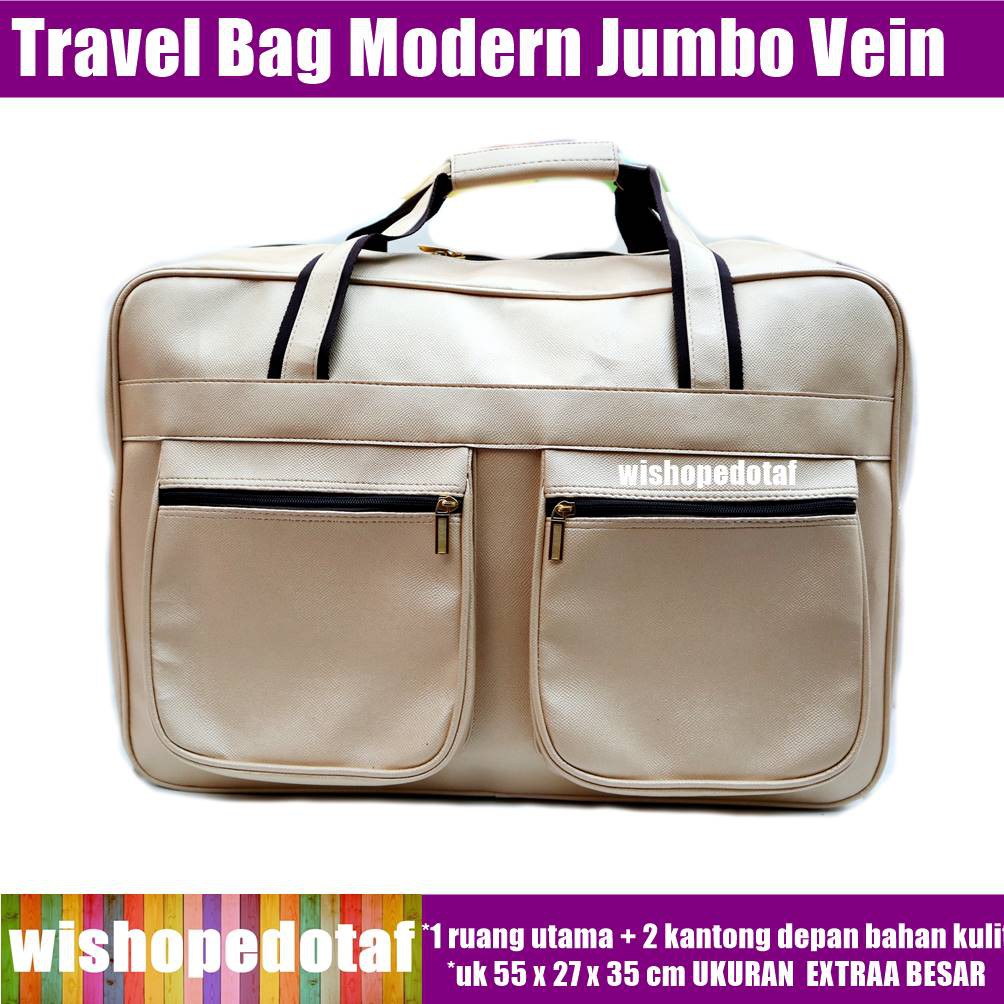 Jual Tas Pakaian Besar Travel Kulit PRD Modern XX-Large navy | Shopee ...