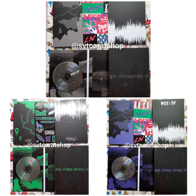 Jual STRAY KIDS NOEASY THUNDEROUS ALBUM ONLY UNSEALED OFFICIAL limited ...