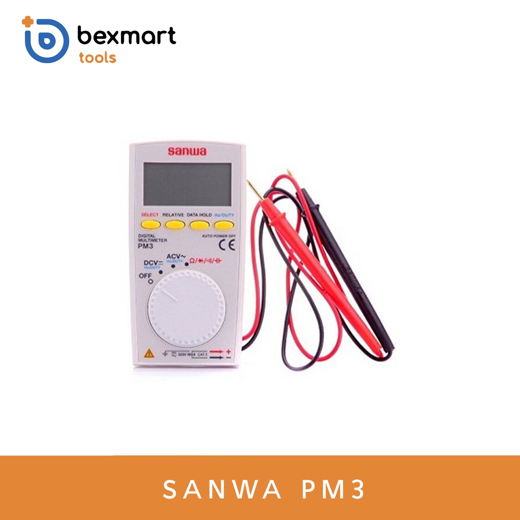 Jual Digital Multimeter DMM Sanwa PM3 / PM 3 /PM-3 | Shopee Indonesia
