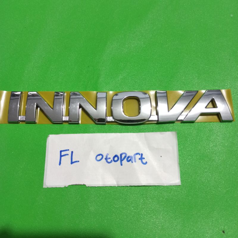Jual LOGO EMBLEM BAGASI INNOVA REBORN TULISAN INNOVA ORIGINAL 100% ...