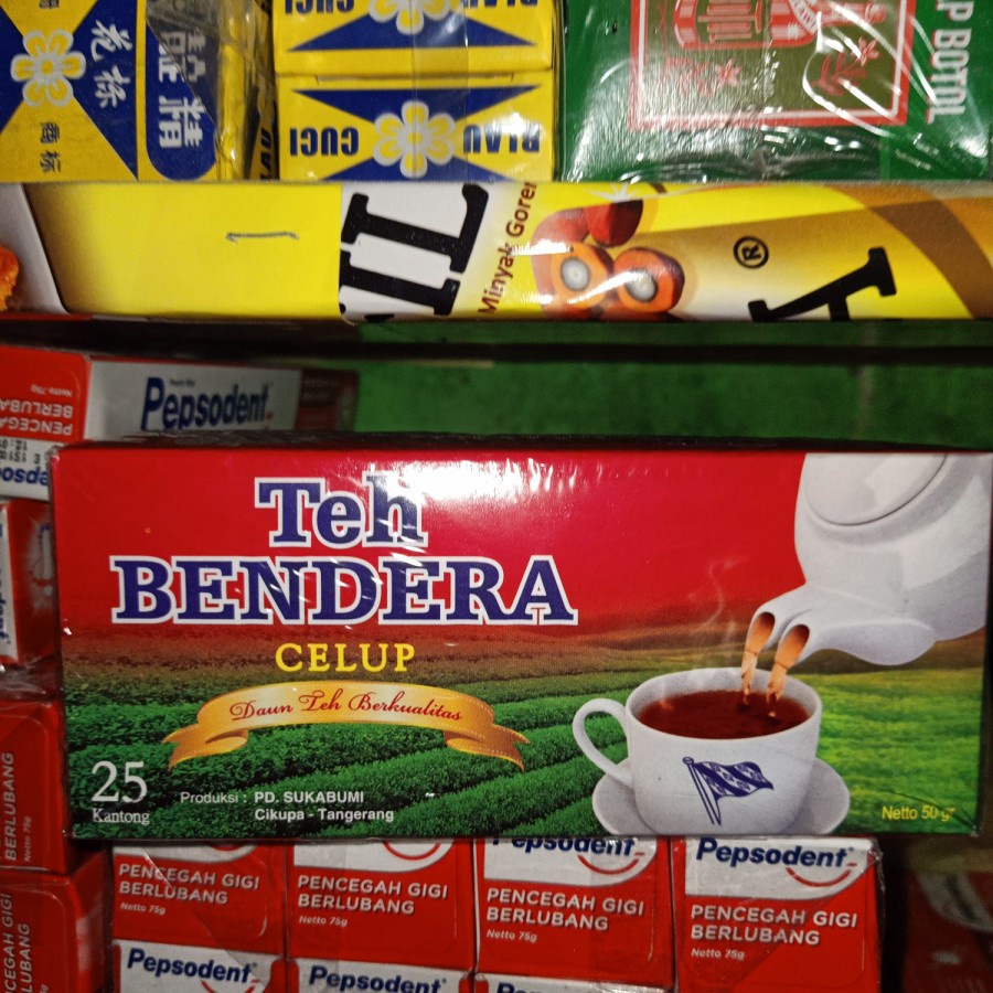 Jual Teh Bendera Celup Sachet isi 25 Kantong | Shopee Indonesia