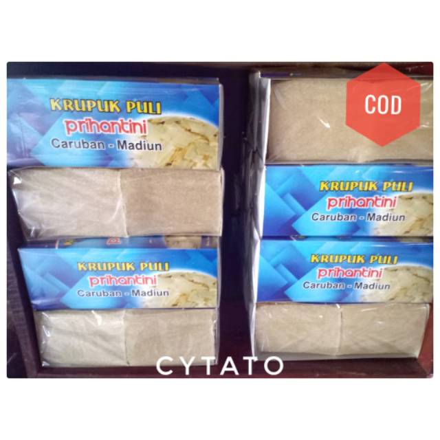 Jual Kerupuk Puli Beras Krupuk Lempeng Nasi Khas Madiun | Shopee Indonesia