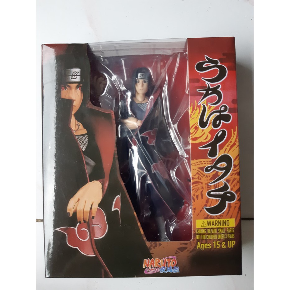 Jual Jual SHF Itachi Uchiha Sasuke Naruto Shippuden Akatsuki KW Diskon ...