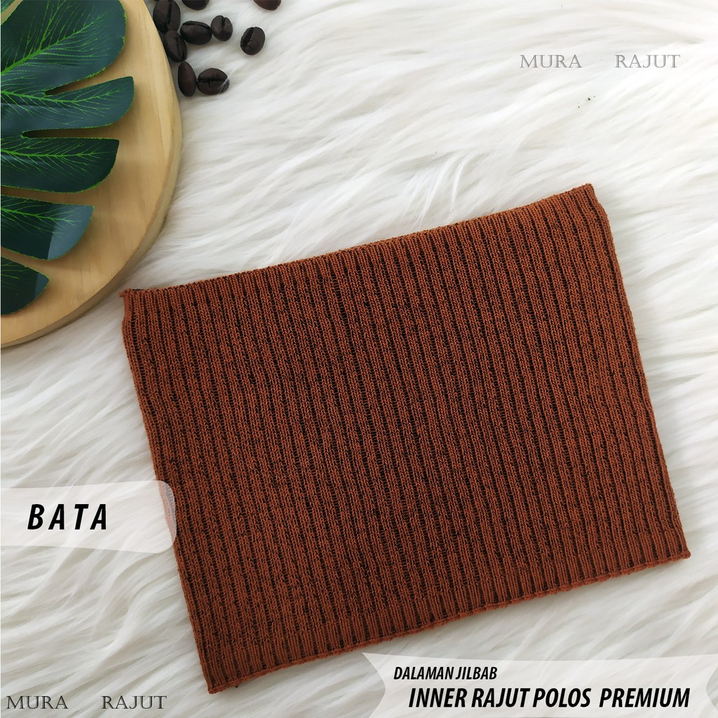 Jual Ciput Rajut Premium Polos Motif Salur Inner Bandana Dalaman Jilbab ...