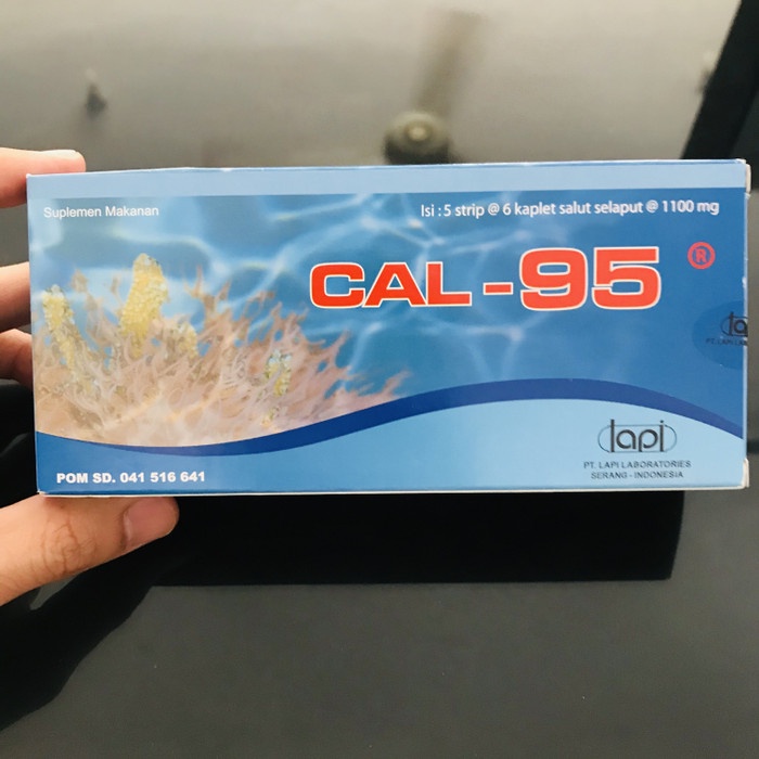 Jual CAL 95 perbox isi 30 kaplet / Cal-95 | Shopee Indonesia