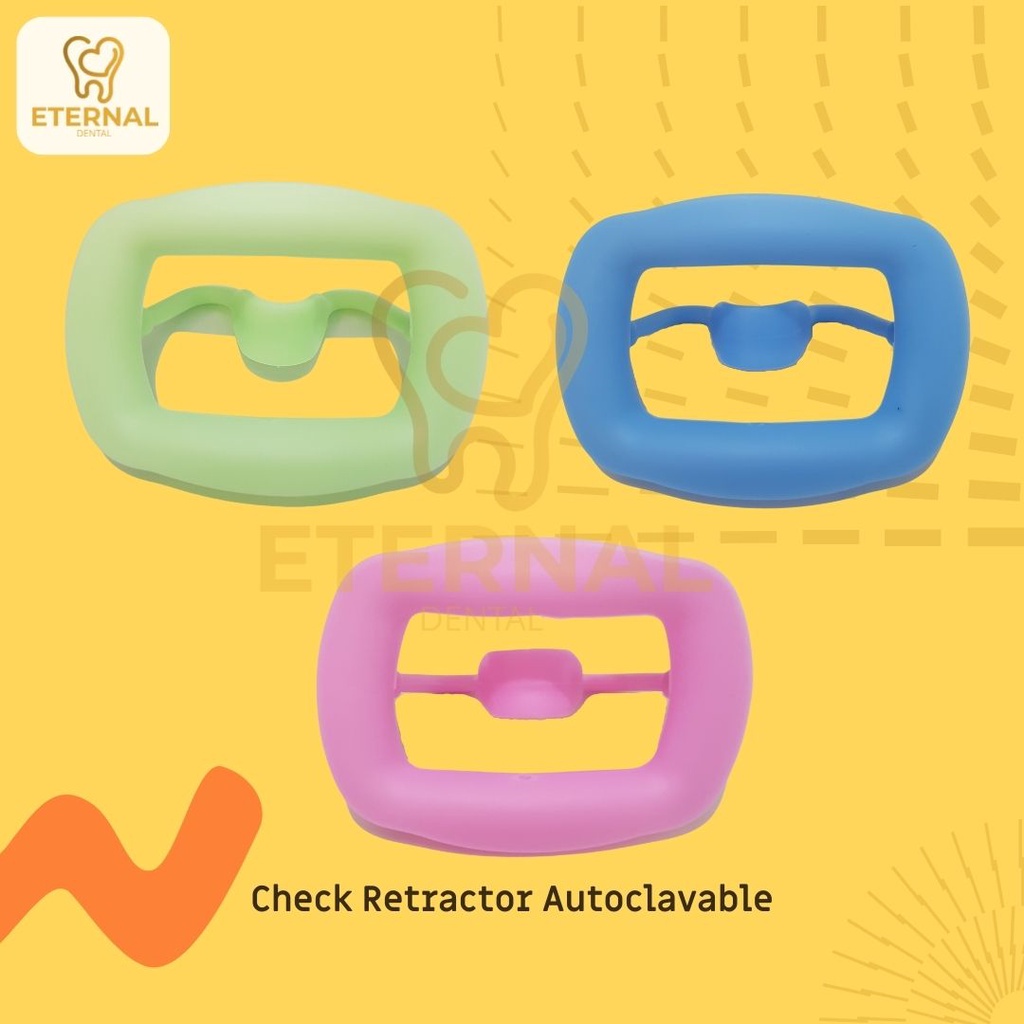 Jual Eternal Dental 3D Check Retractor Autoclavable | Silikon Retraktor ...