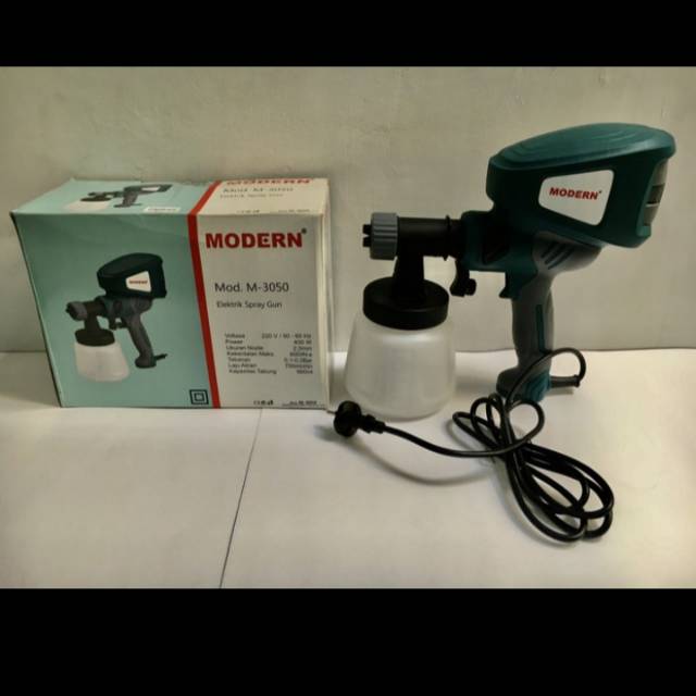 Jual Elektrik Spray Gun M-3050 Modern /Spray Gun Listrik | Shopee Indonesia