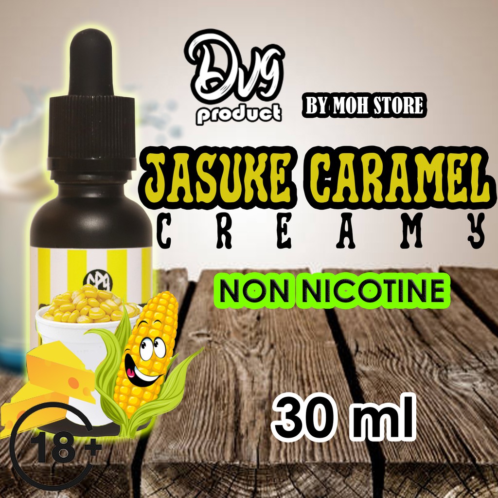 Jual Liquid Non Nicotine Dv9 Jasuke Caramel Creamy 30ml Vape | Shopee ...