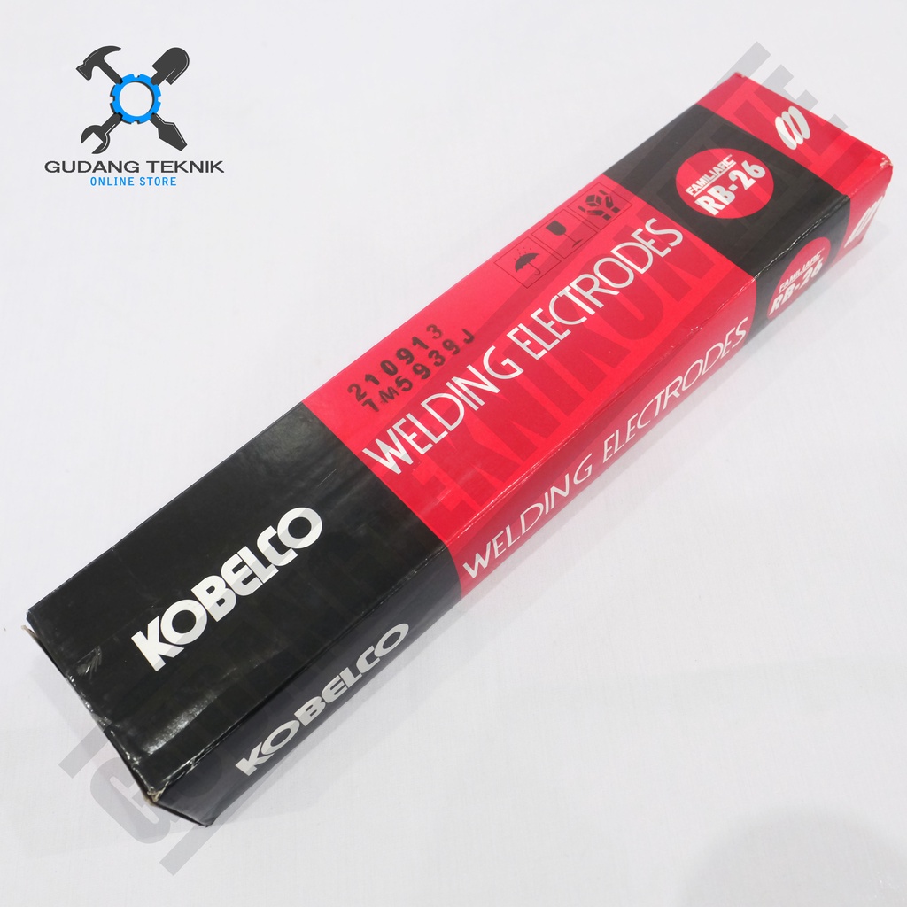 Jual Kawat Las 2.6mm 3.2mm 4.0mm 5Kg KOBE RB26 / Kawat Las Steel KOBELCO RB 26 - Steel Welding ...