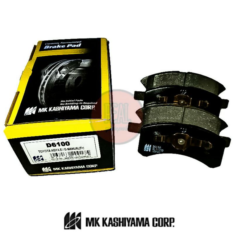 Jual BRAKE PAD / DISC PAD / KAMPAS REM DEPAN TOYOTA AGYA MANUAL ...