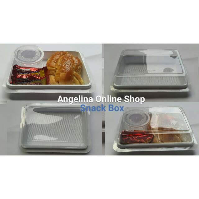 Jual Mika Snack Box Putih isi 20 pcs | Shopee Indonesia