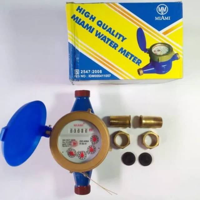 Jual METERAN AIR BESI SUDAH SNI / WATER METER / METERAN PAM PDAM | Shopee Indonesia
