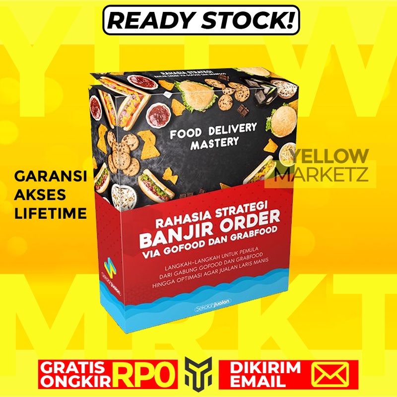 Jual FOOD DELIVERY MASTERY - Banjir Order Makanan di Online | Shopee ...