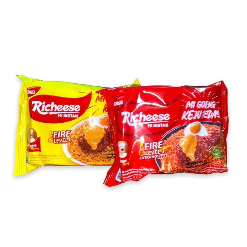 Jual Richeese Mi Instan Level 0 / Mie Nabati Level 3 / Mie Goreng ...