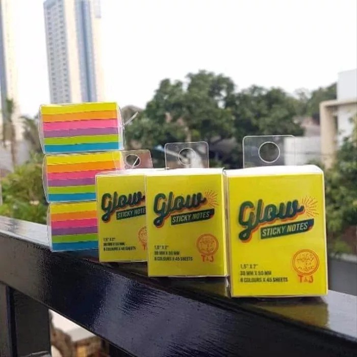 Jual T&J Labels Glow Sticky Notes | Shopee Indonesia