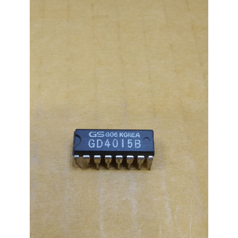 Jual GD4015B CD4015 GS KOREA DUAL 4-BIT STATIC SHIFT REGISTER IC ...