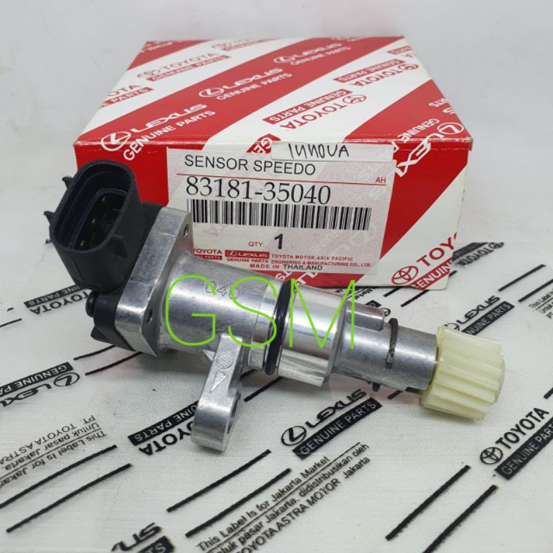 Jual SENSOR KILOMETER SPEEDOMETER SPEED TOYOTA INNOVA INOVA MANUAL MT ...