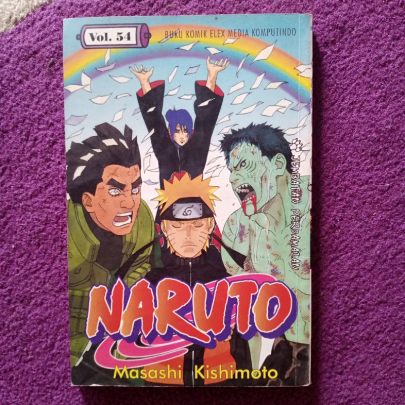 Jual Komik Naruto Vol 54 by Masashi Kishimoto | Shopee Indonesia