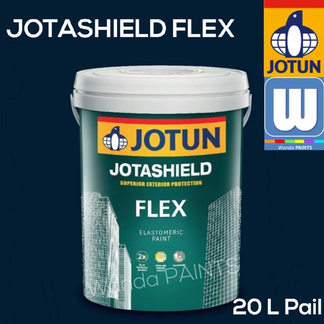 Jual JOTUN JOTASHIELD FLEX Exterior (20 Liter) Pail Can | Shopee Indonesia