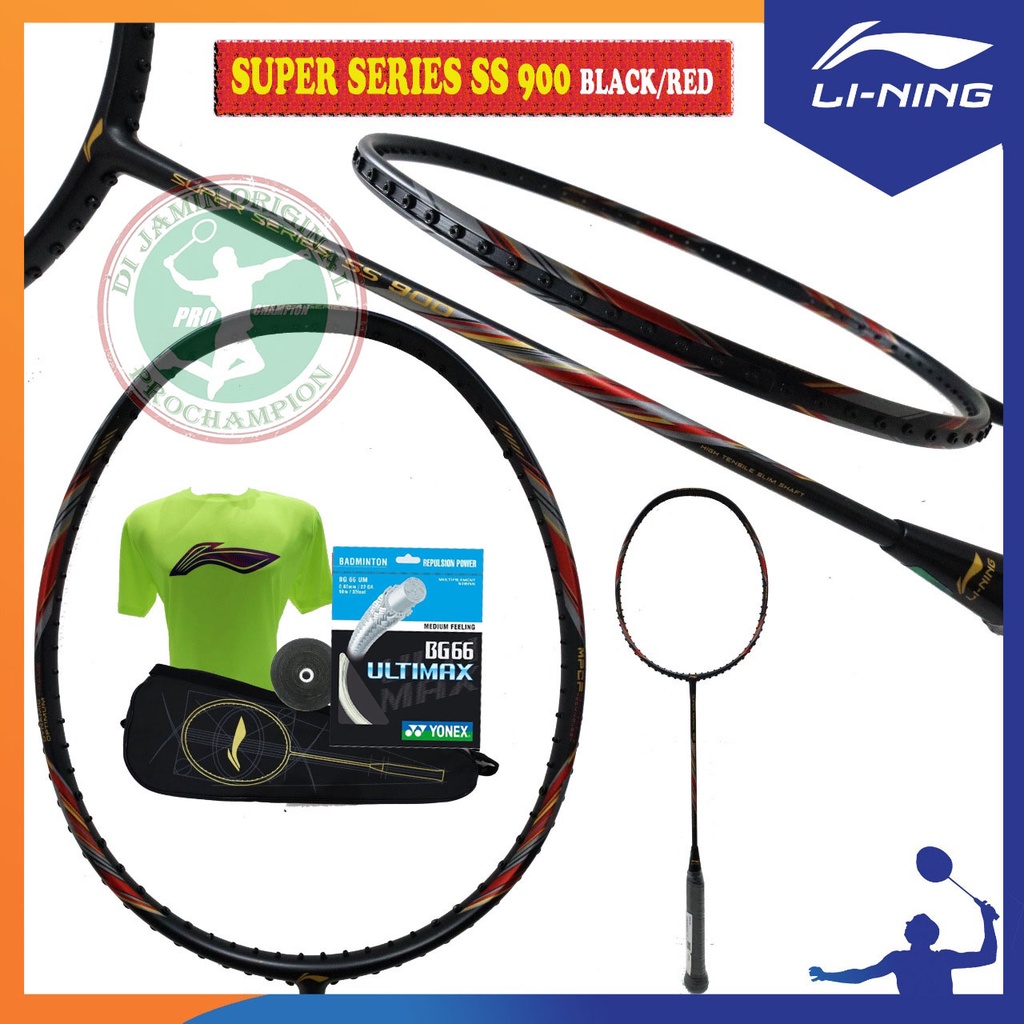 Jual Lining Super Series 900 Ss900 Ss 900 Raket Original (Paket Ultimax ...