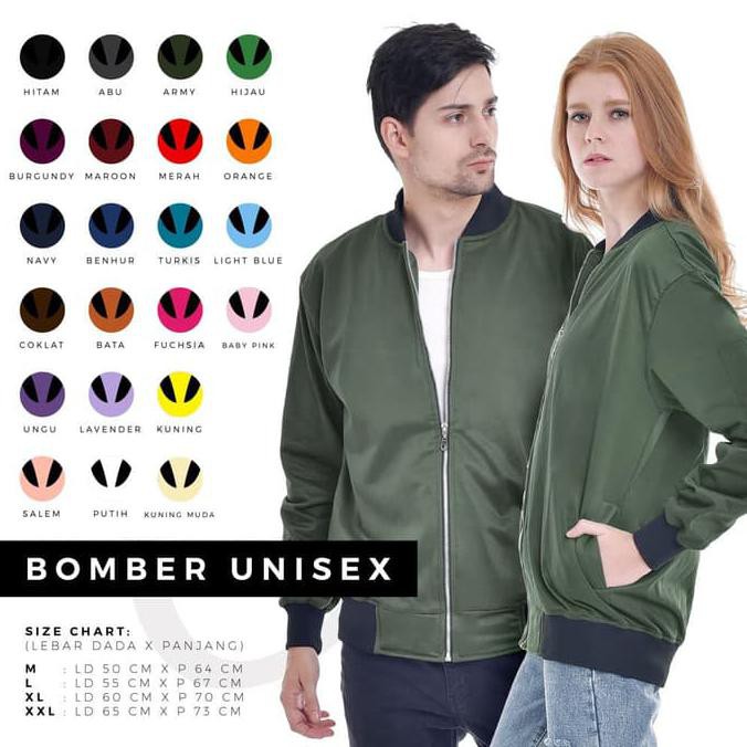 Jual Produk Terbaru Premium - Jaket Bomber Polos Kualitas Premium Pria ...