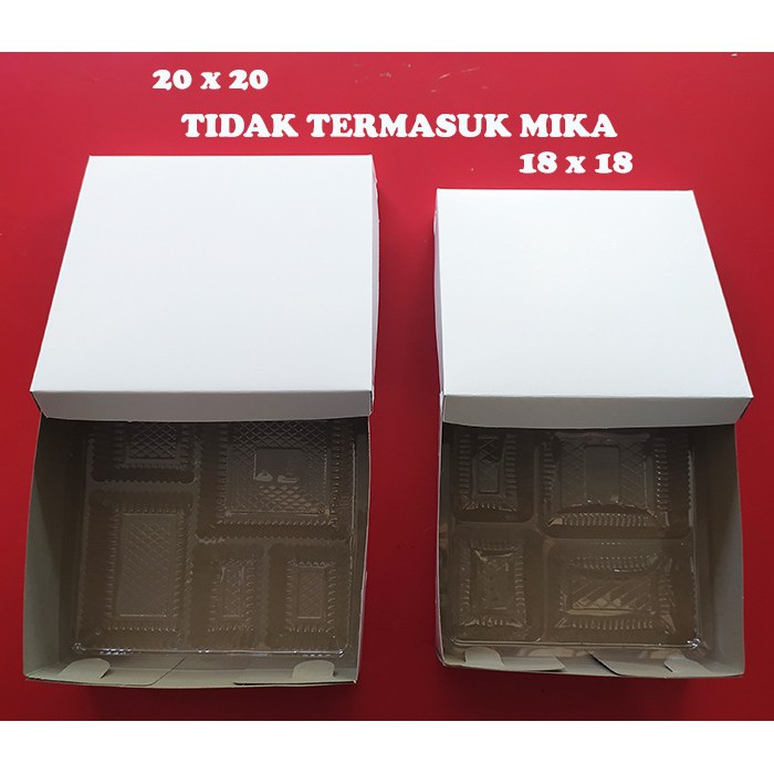 Jual Dus Nasi Kotak Nasi Box Tempat Nasi PUTIH (50 Pcs) | Shopee Indonesia