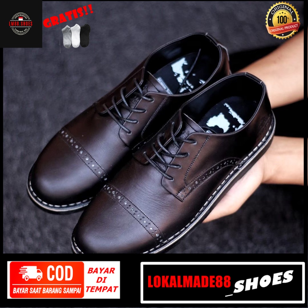 Jual LM88 X WOLF Sepatu Kerja Kasual Pesta Cowok Casual Undangan Gereja ...