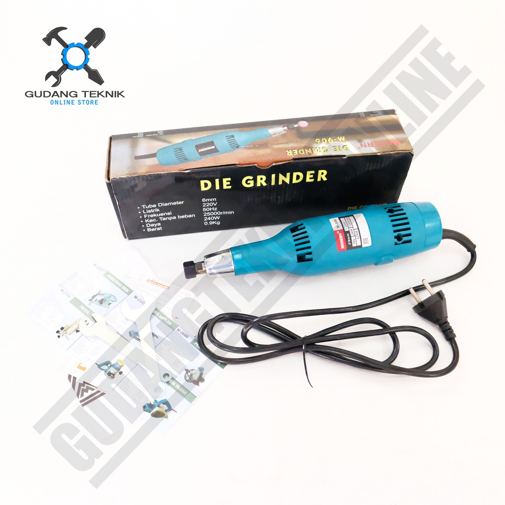 Jual Die Grinder Modern M906 / Mesin Gerinda Botol Modern Bor Tuner ...