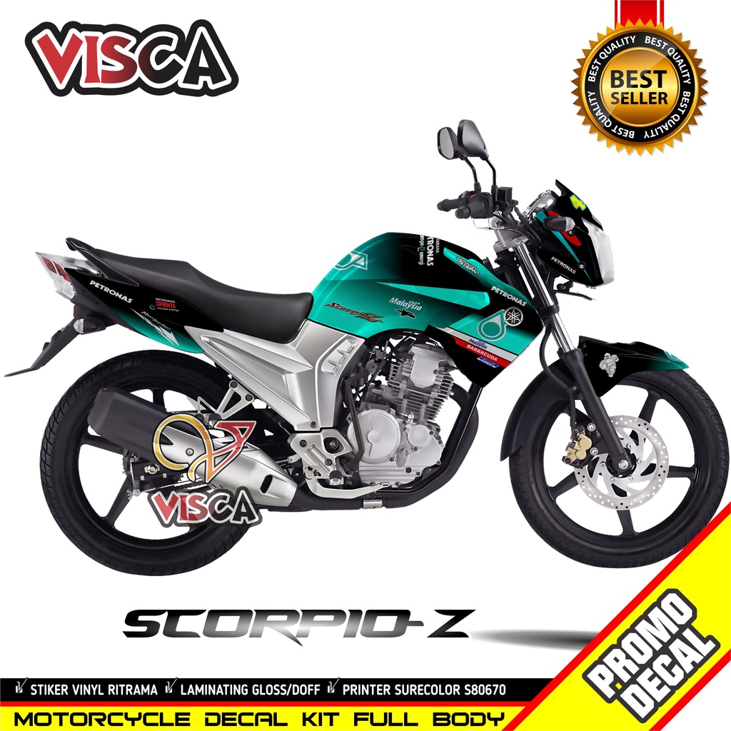 Jual Decal Scorpio Z Full Body Stiker Scorpio Z Full Body Striping ...