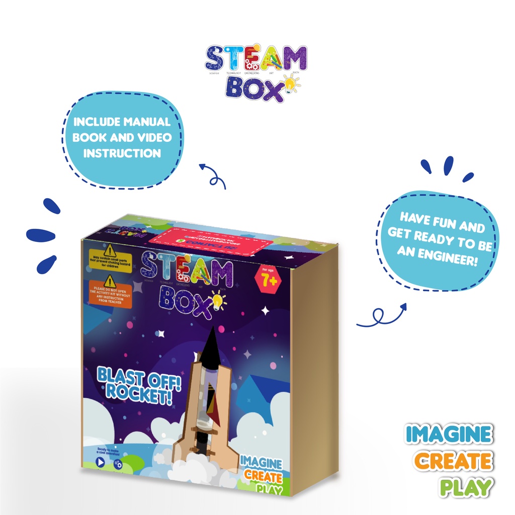 Jual Mainan Edukasi Anak / Eksperimen - Blast Off Rocket! | Shopee ...