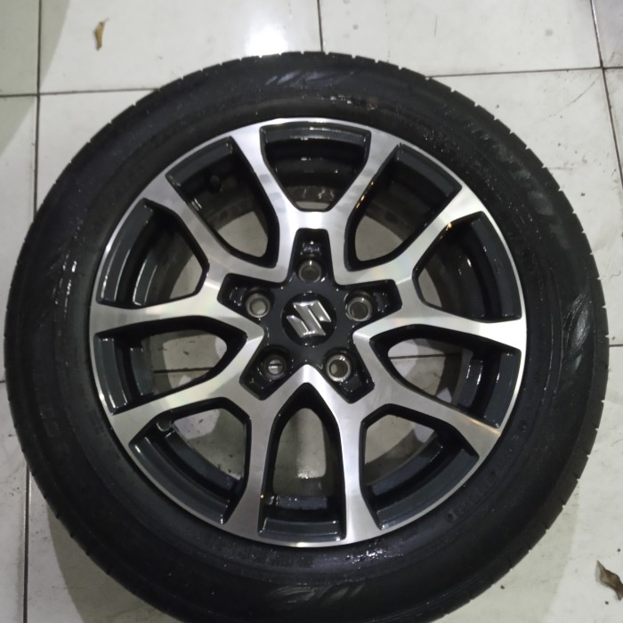 Jual Velg mobil second Baru original Suzuki XL7 Ring 16 Dunlop 195 60 ...