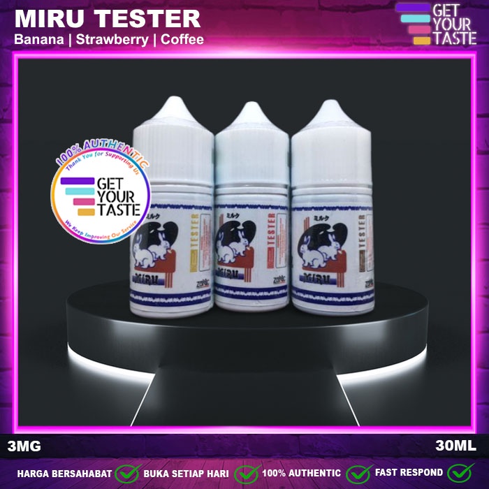 Jual Liquid Miru Tokyo Pink Coffee Rabbit 30ML by Jozojo | Shopee Indonesia